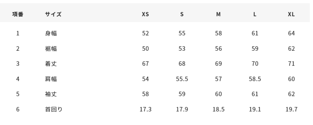 COS(コス)のサイズ感はどれくらい？サイズ表記についても詳しく解説！